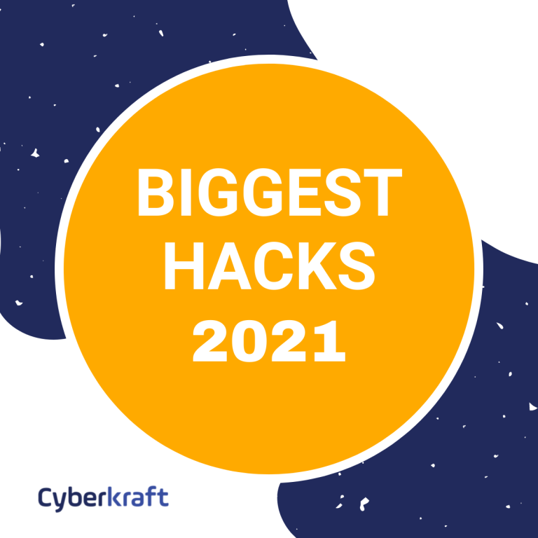 Biggest Hacks of 2021 - Cyberkrafttraining