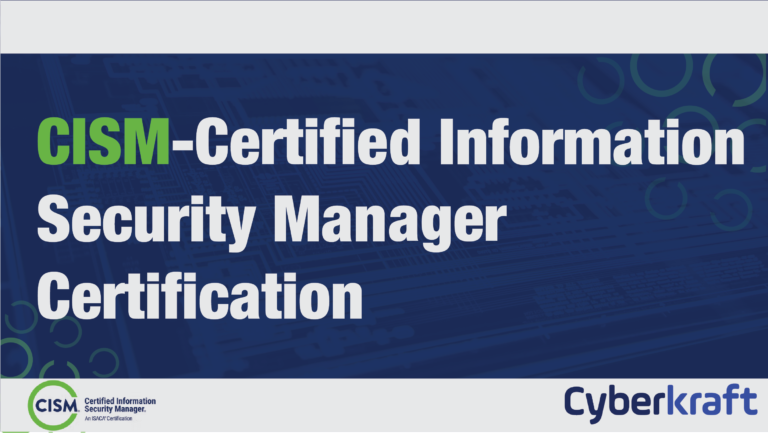 ISACA CISM Certification