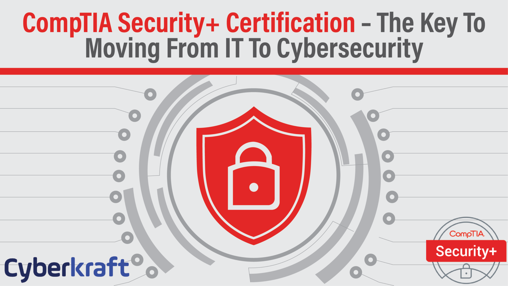 CompTIA Security+ Certification -The key to moving out of IT